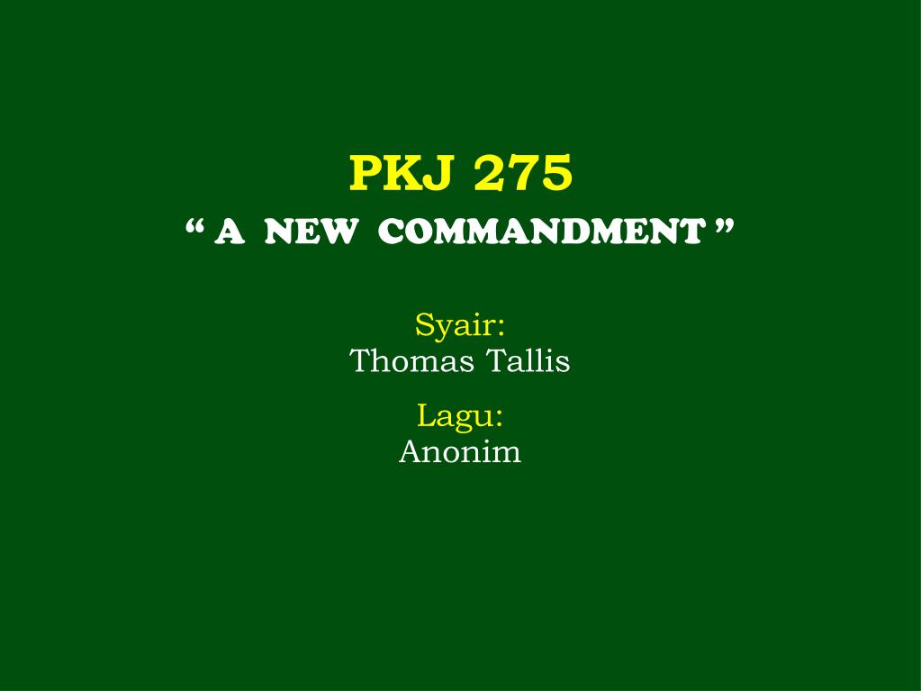 PPT - PKJ 275 PowerPoint Presentation, free download - ID:4184346