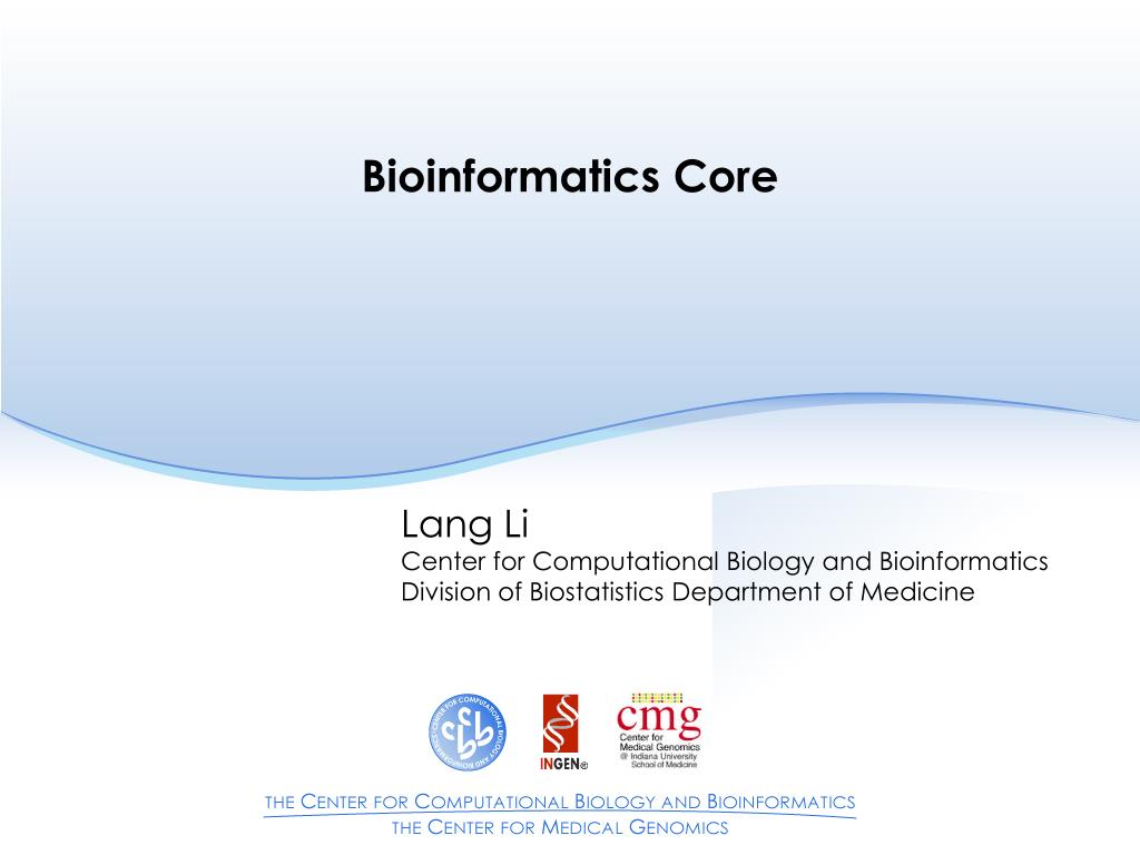 PPT - Bioinformatics Core PowerPoint Presentation, free download - ID ...