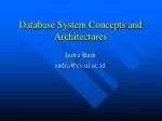 PPT - Chapter 2 Database System Concepts and Architecture PowerPoint Presentation - ID:5754318
