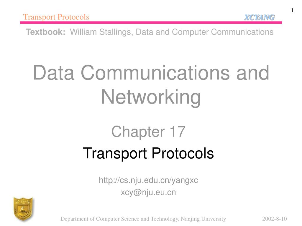 PPT - Data Communications and Networking PowerPoint Presentation, free ...