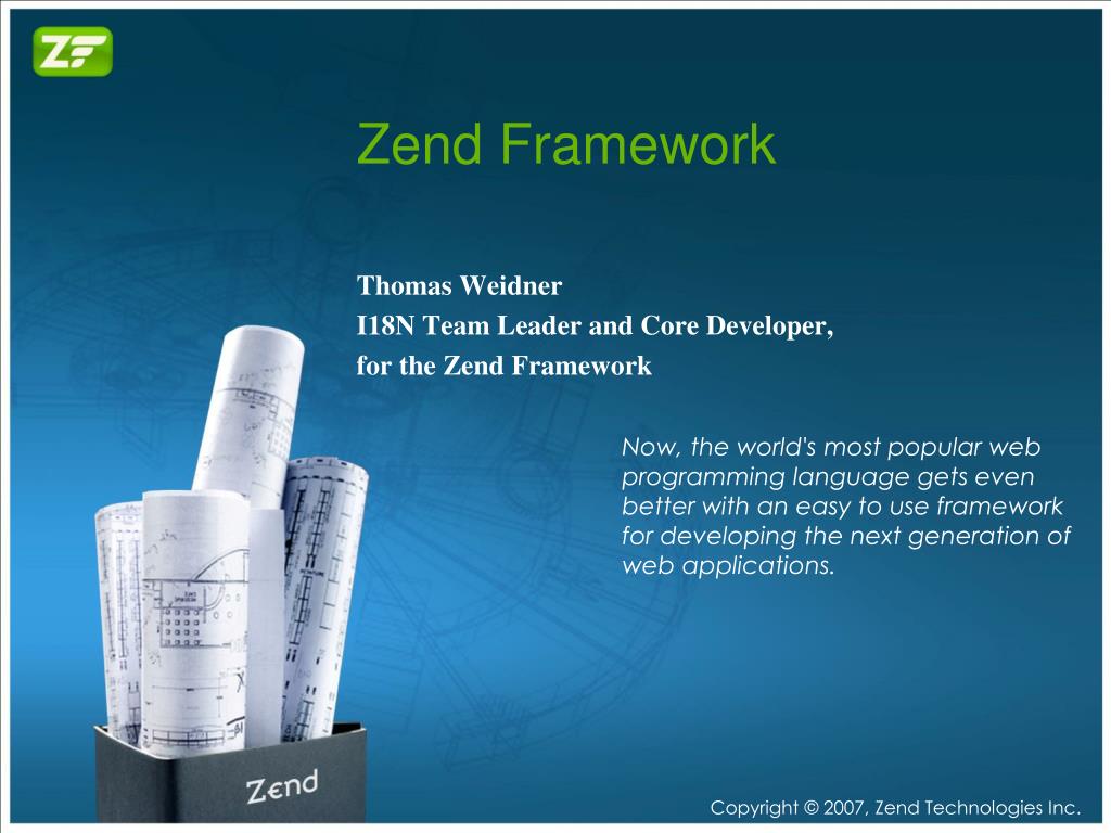 PPT - Zend Framework PowerPoint Presentation, free download - ID:4186411