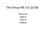 PPT - THE GROUP 13 ELEMENTS PowerPoint Presentation, free download - ID ...