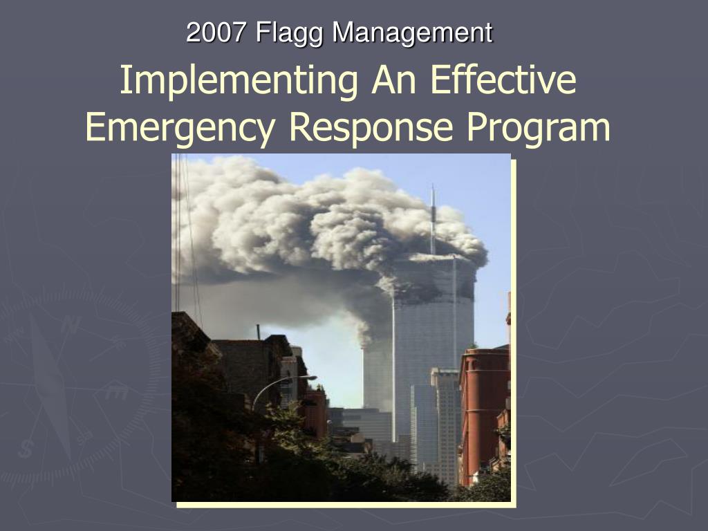 PPT - Implementing An Effective Emergency Response Program PowerPoint ...