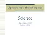 PPT - Classroom Walk Throughs PowerPoint Presentation, free download ...