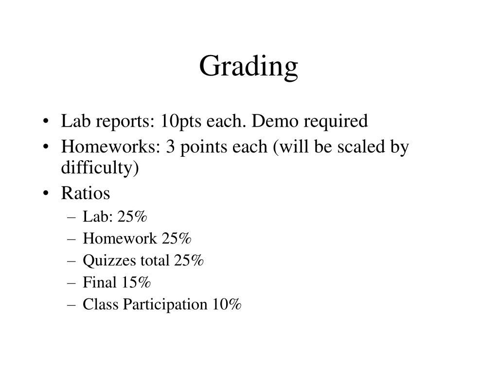 PPT - Grading PowerPoint Presentation, free download - ID:4199199