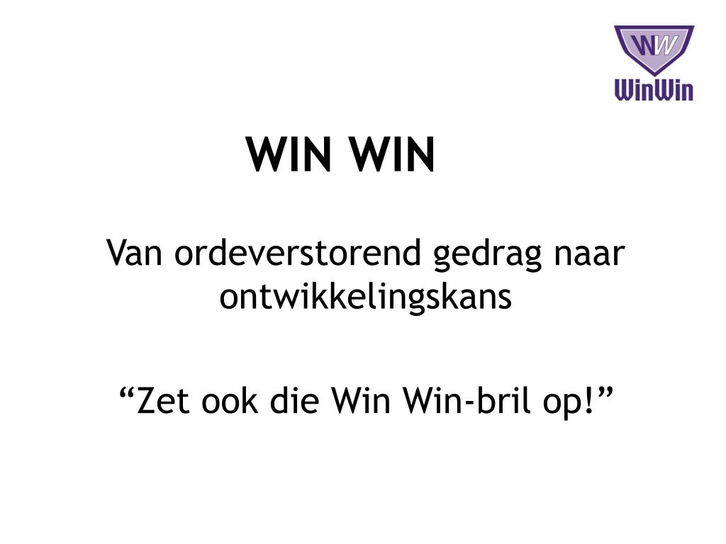 PPT - WIN WIN PowerPoint Presentation, free download - ID:4200167