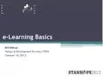 PPT - Basics of E-Learning PowerPoint Presentation, free download - ID ...