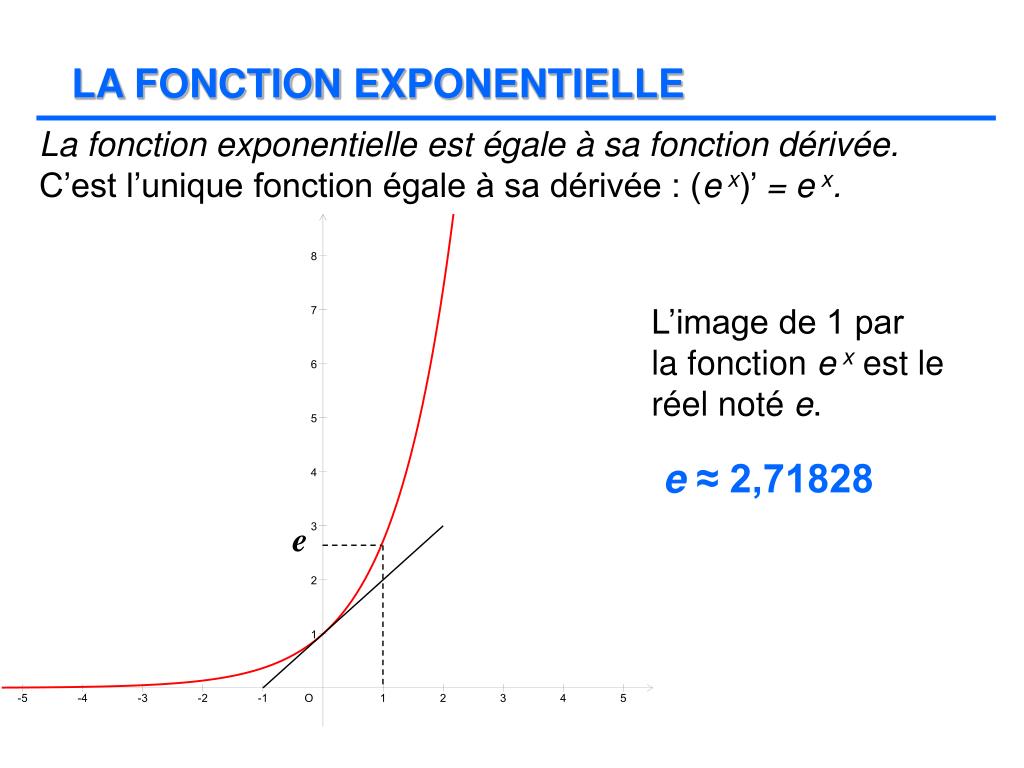 PPT - LA FONCTION EXPONENTIELLE PowerPoint Presentation, free download ...