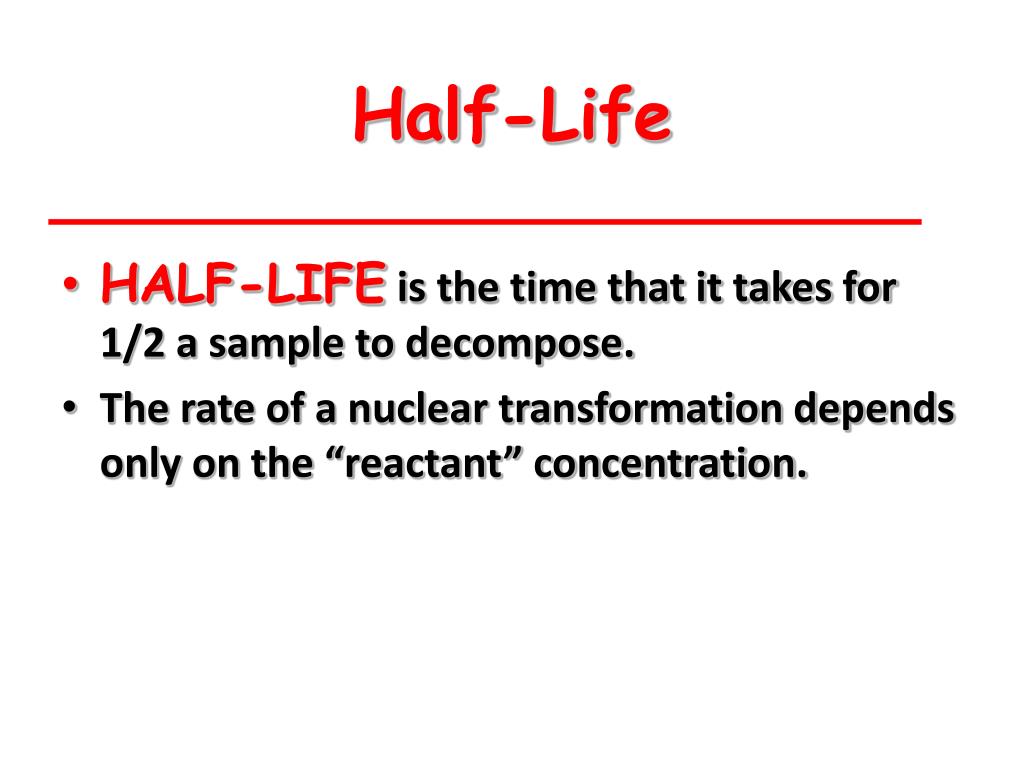 PPT - Half-Life PowerPoint Presentation, free download - ID:4206093