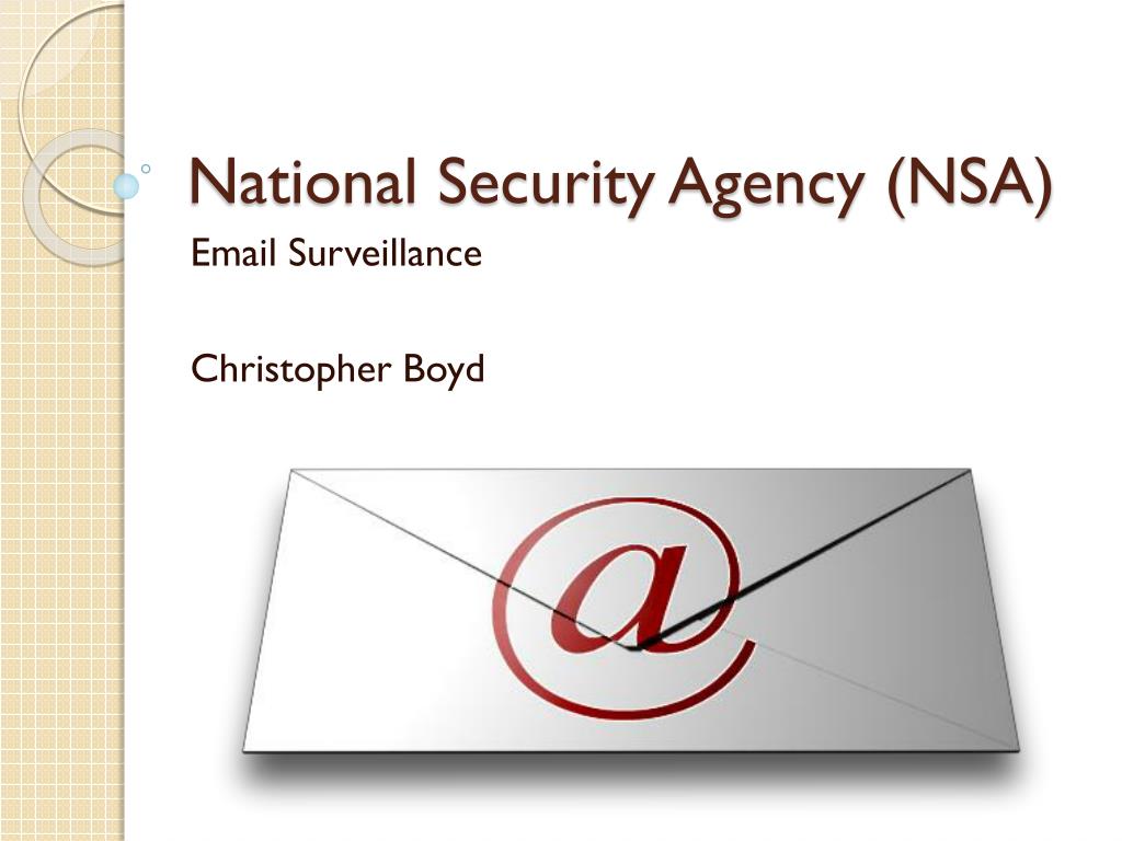 PPT - National Security Agency (NSA) PowerPoint Presentation, free ...
