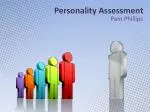 PPT - Personality assessment PowerPoint Presentation, free download ...