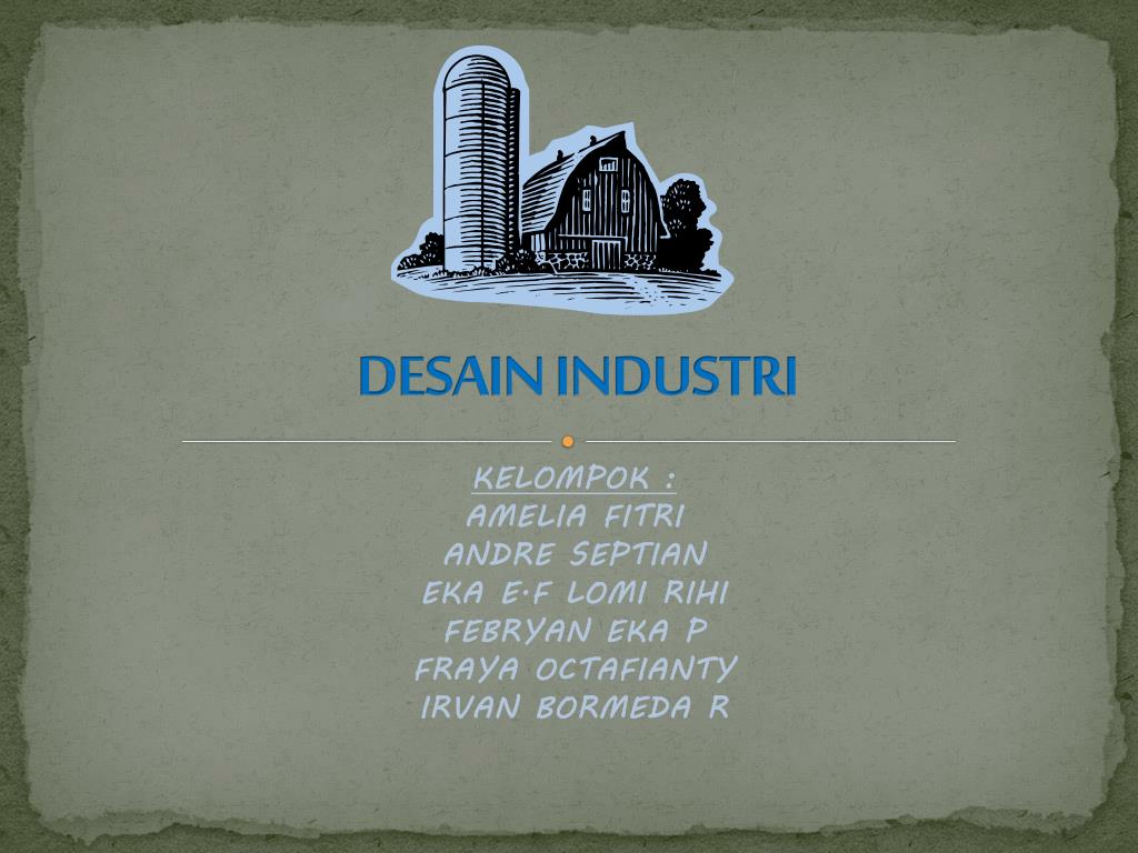 PPT - DESAIN INDUSTRI PowerPoint Presentation, free download - ID:4211105