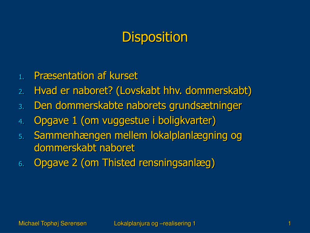 PPT - Disposition PowerPoint Presentation, free download - ID:4212055