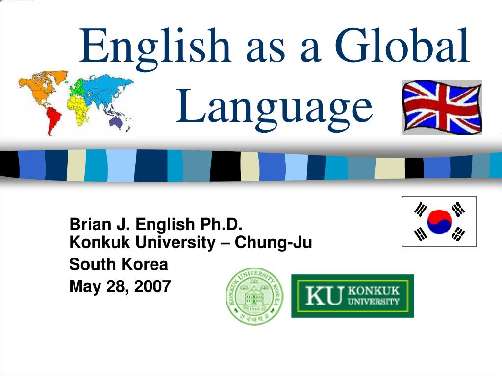 PPT - English as a Global Language PowerPoint Presentation, free ...