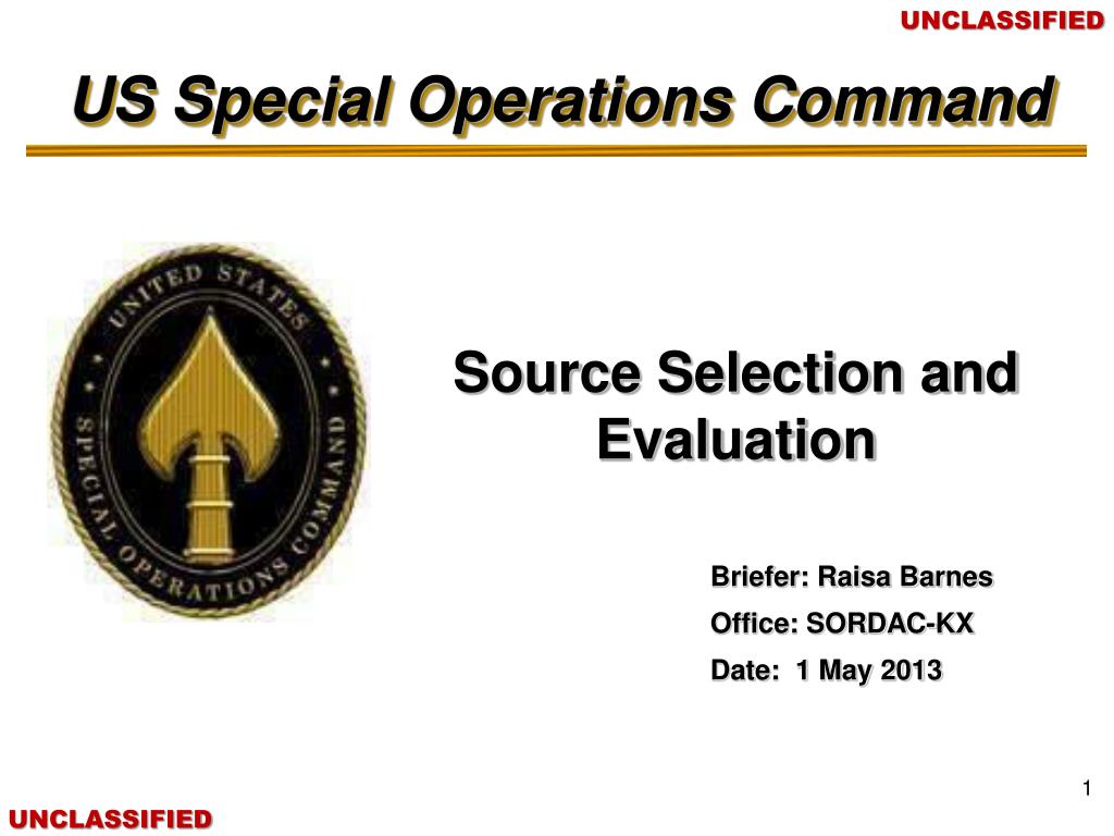 PPT - Source Selection and Evaluation PowerPoint Presentation, free ...