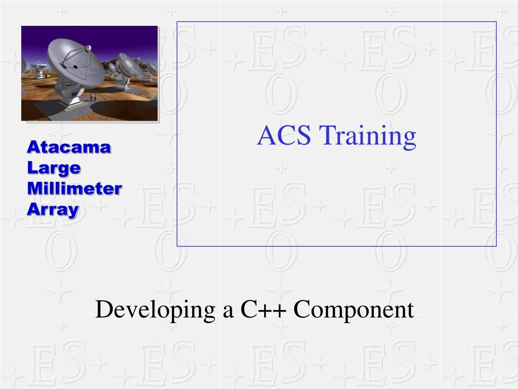 PPT - ACS Training PowerPoint Presentation, free download - ID:4215855