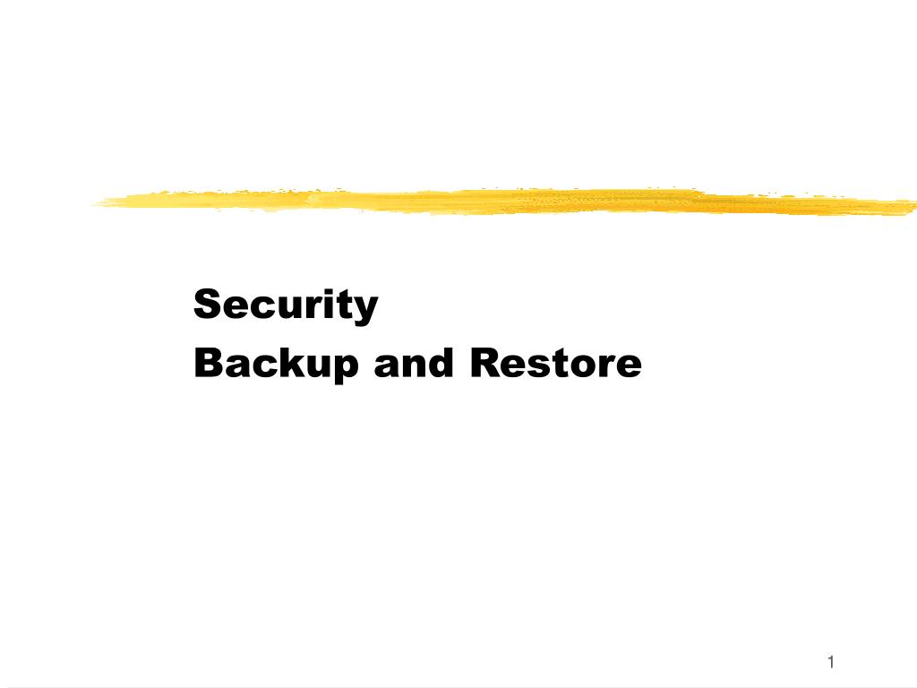 PPT - Secure Backup and Restore Strategies for Enhanced Data Protection ...