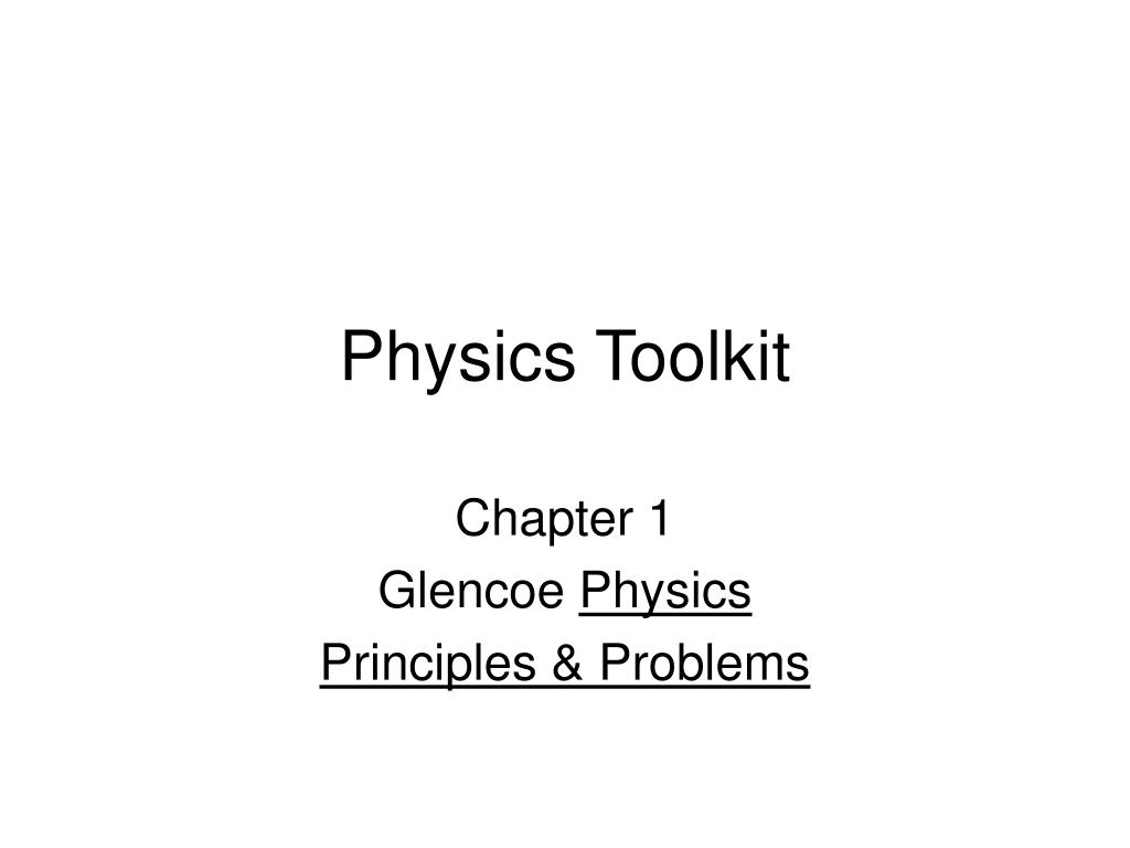 PPT - Physics Toolkit PowerPoint Presentation, free download - ID:4217427