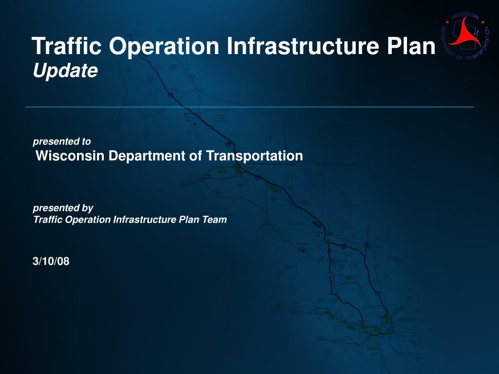 PPT - Traffic Operation Infrastructure Plan PowerPoint Presentation ...