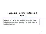 PPT - Link State Routing Algorithm PowerPoint Presentation, free ...