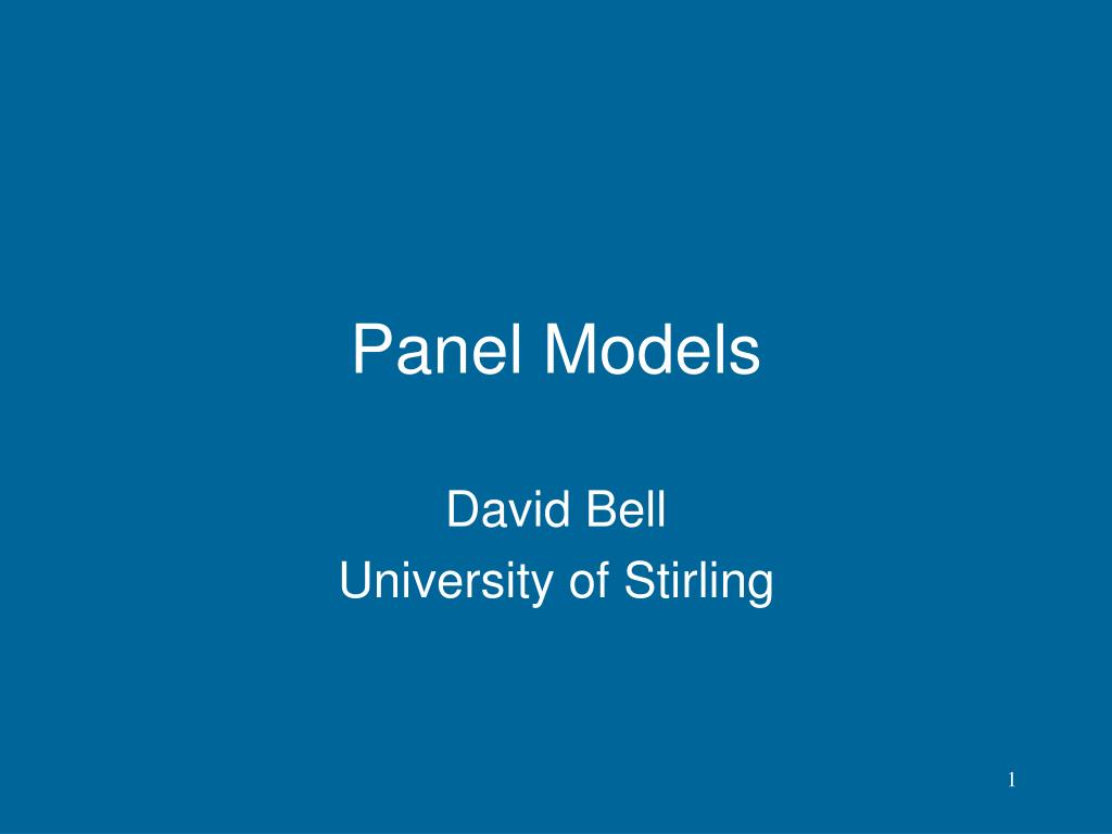 PPT - Panel Models PowerPoint Presentation, free download - ID:4219200