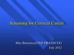PPT - Cervical Length Screening in Obstetrics PowerPoint Presentation ...