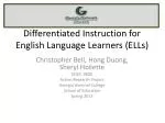 PPT - WIDA ELD Standards Using Language Objectives to Differentiate ...
