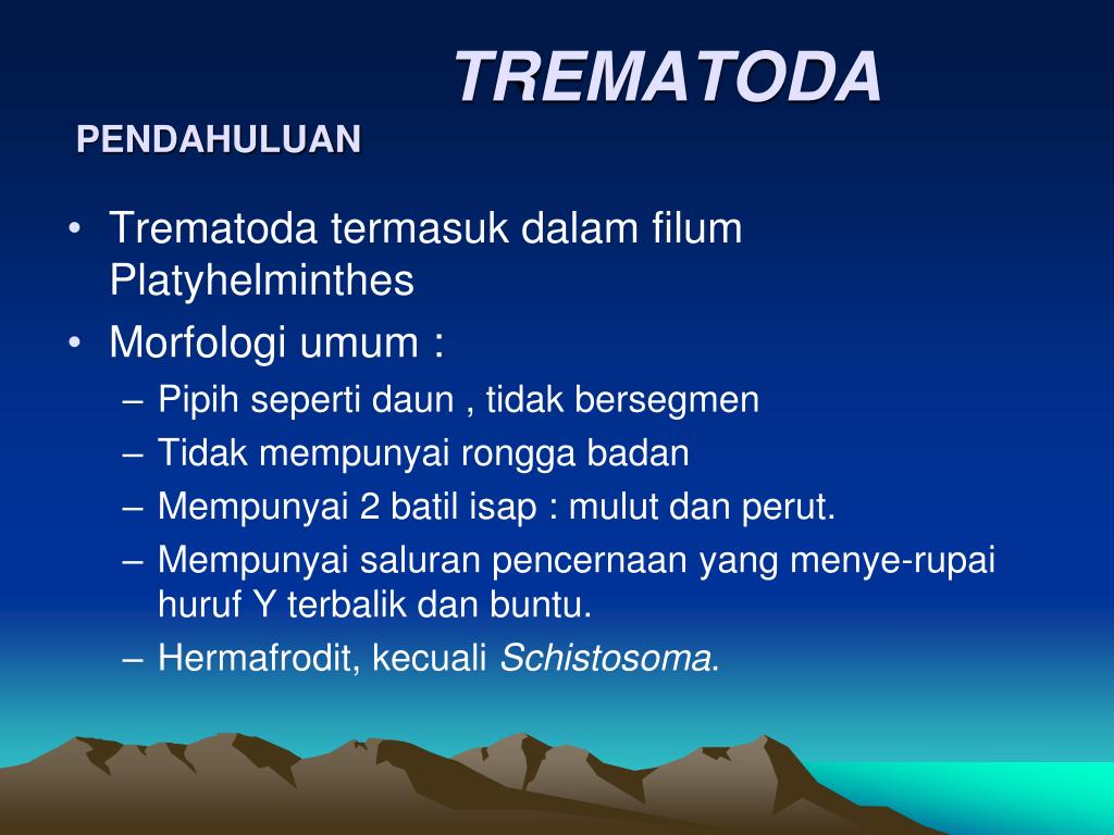 PPT - TREMATODA PENDAHULUAN PowerPoint Presentation, free download - ID ...