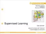PPT - Supervised Learning PowerPoint Presentation, free download - ID ...