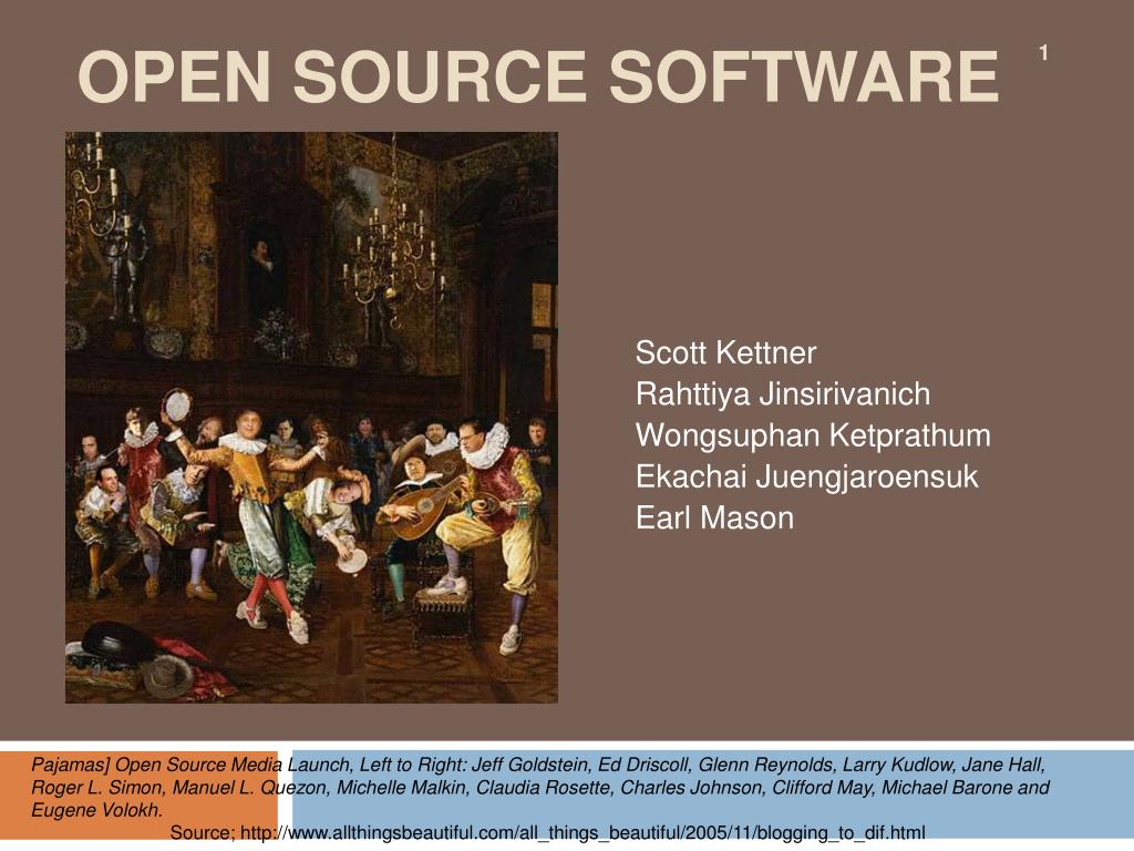 PPT - Open Source Software PowerPoint Presentation, free download - ID ...