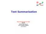 PPT - Summarization in any Subject PowerPoint Presentation, free ...
