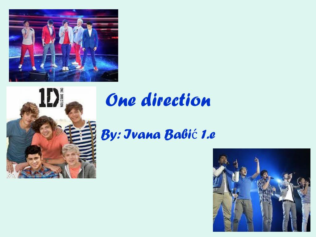 PPT - One direction PowerPoint Presentation, free download - ID:4227396