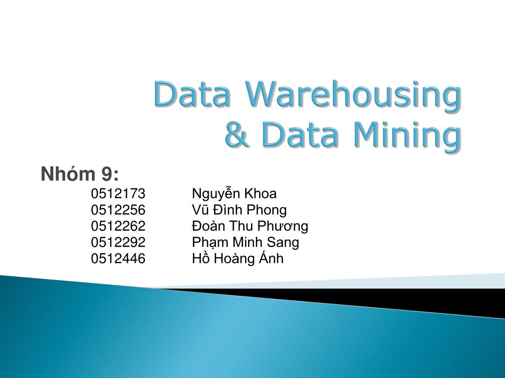 PPT - Data Warehousing & Data Mining PowerPoint Presentation, free download - ID:4229455