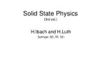 PPT - SOLID STATE PHYSICS PowerPoint Presentation, free download - ID ...