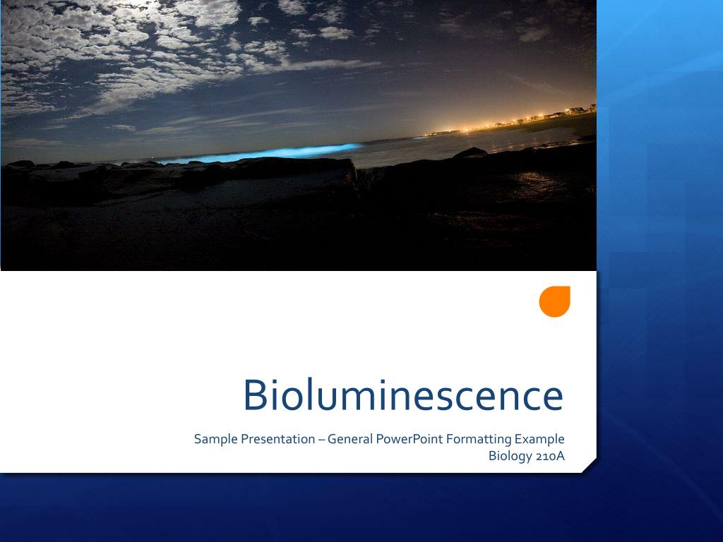 PPT - Bioluminescence PowerPoint Presentation, free download - ID:4230711