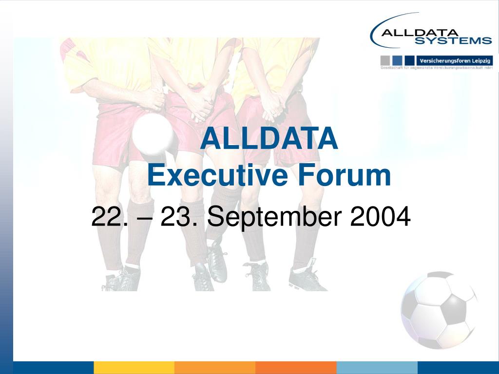 PPT - ALLDATA Executive Forum PowerPoint Presentation, free download ...