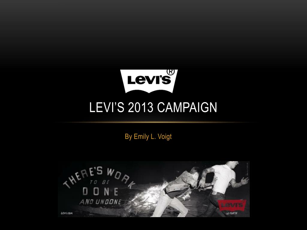 PPT - Levi’s 2013 campaign PowerPoint Presentation, free download - ID ...