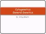 PPT - Cytogenetics PowerPoint Presentation, free download - ID:2930921