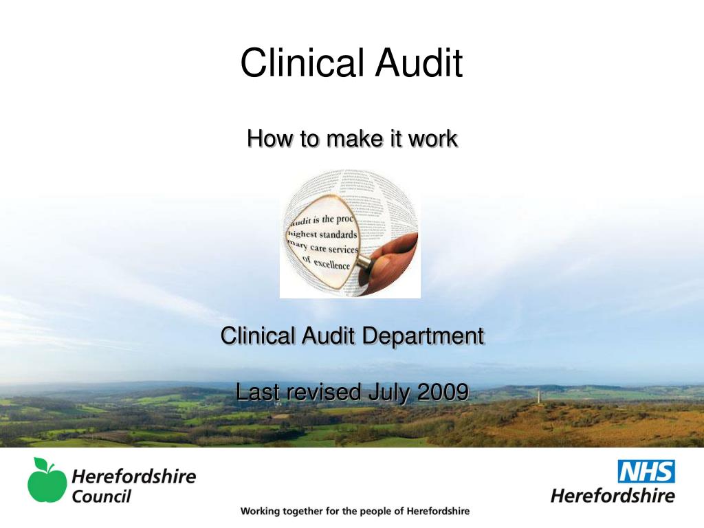 PPT - Clinical Audit PowerPoint Presentation, free download - ID:4236682