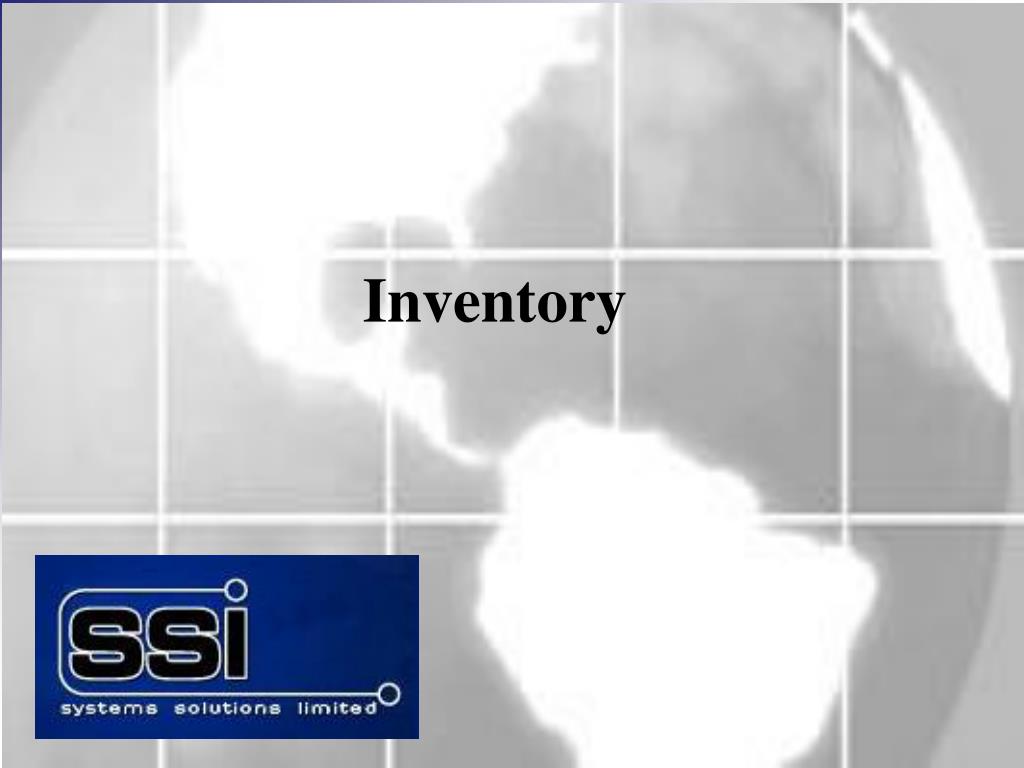 PPT - Inventory PowerPoint Presentation, free download - ID:4236764