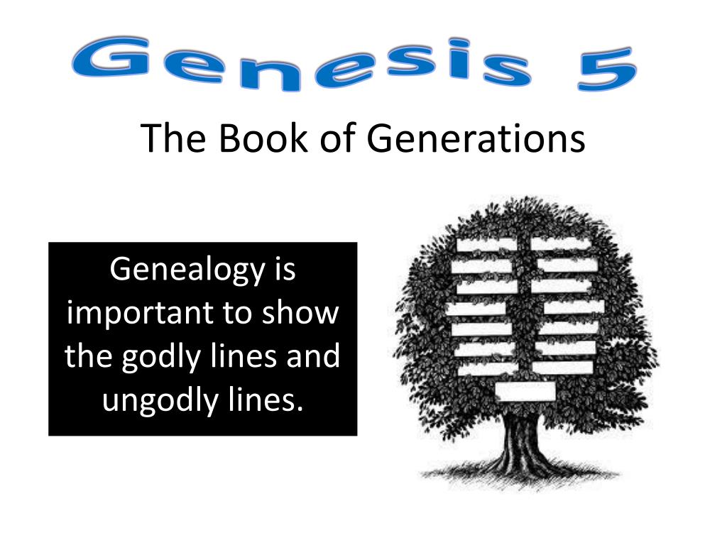 PPT - The Book of Generations PowerPoint Presentation, free download ...
