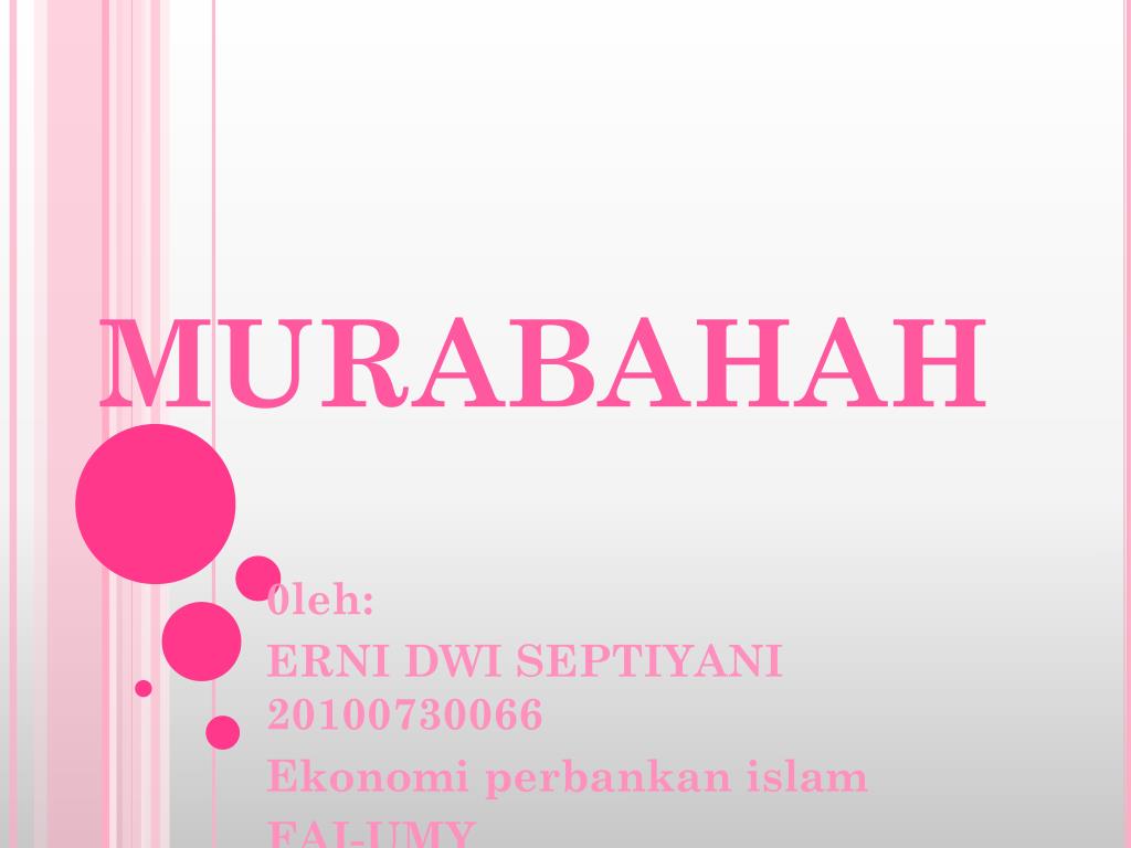 PPT - murabahah PowerPoint Presentation, free download - ID:4239417