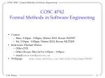 PPT - Formal Methods in Software Engineering PowerPoint Presentation ...