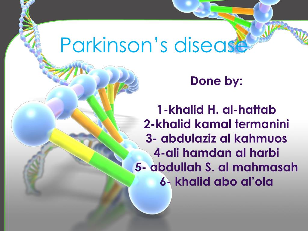 PPT - Parkinson’s disease PowerPoint Presentation, free download - ID ...