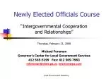 PPT - BARANGAY NEWLY ELECTED OFFICIALS (BNEO) PROGRAM 2010 PowerPoint ...