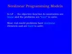 PPT - Nonlinear Programming PowerPoint Presentation, free download - ID:6006197