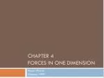 PPT - Chapter 4 Forces in One Dimension PowerPoint Presentation, free ...