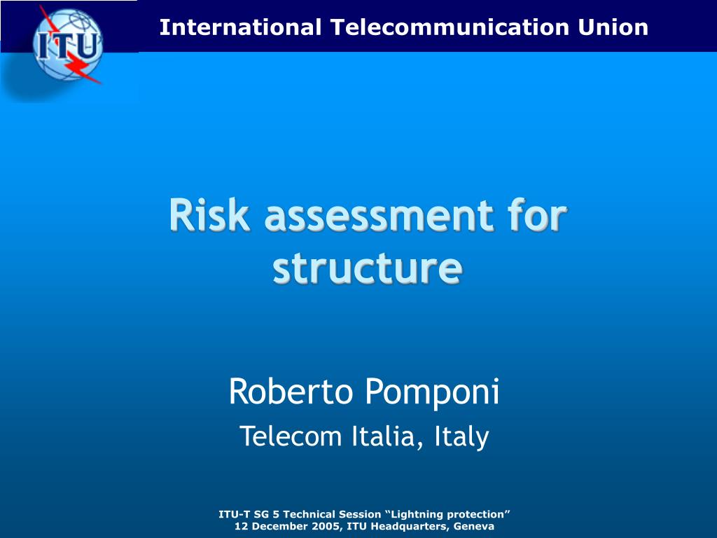 PPT - Risk assessment for structure PowerPoint Presentation, free ...