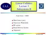 PPT - Lecture 3 Linear Models II PowerPoint Presentation, free download ...