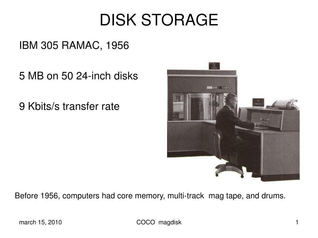 PPT - DISK STORAGE PowerPoint Presentation, free download - ID:4249159